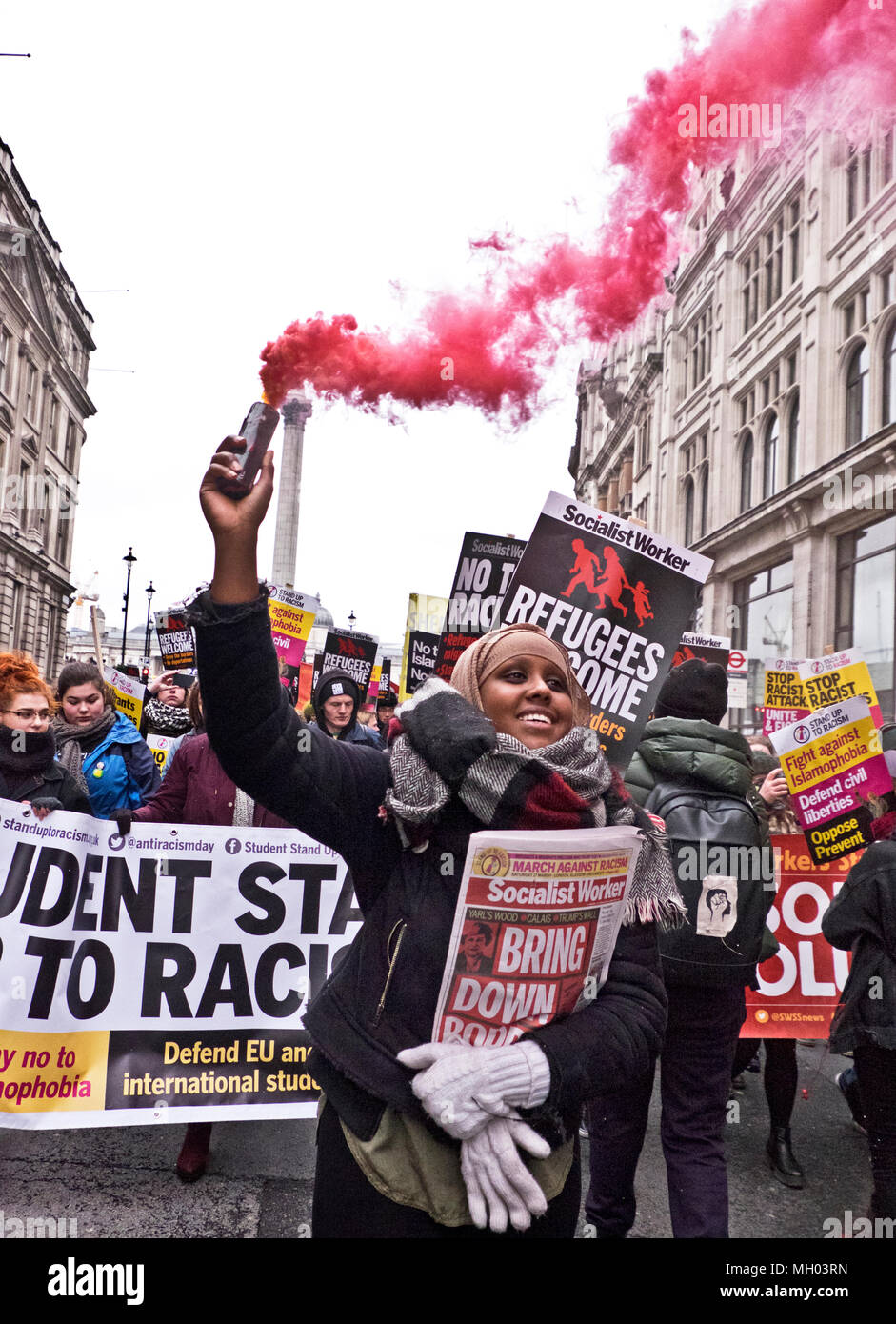 Political protest protests hi-res stock photography and images - Alamy