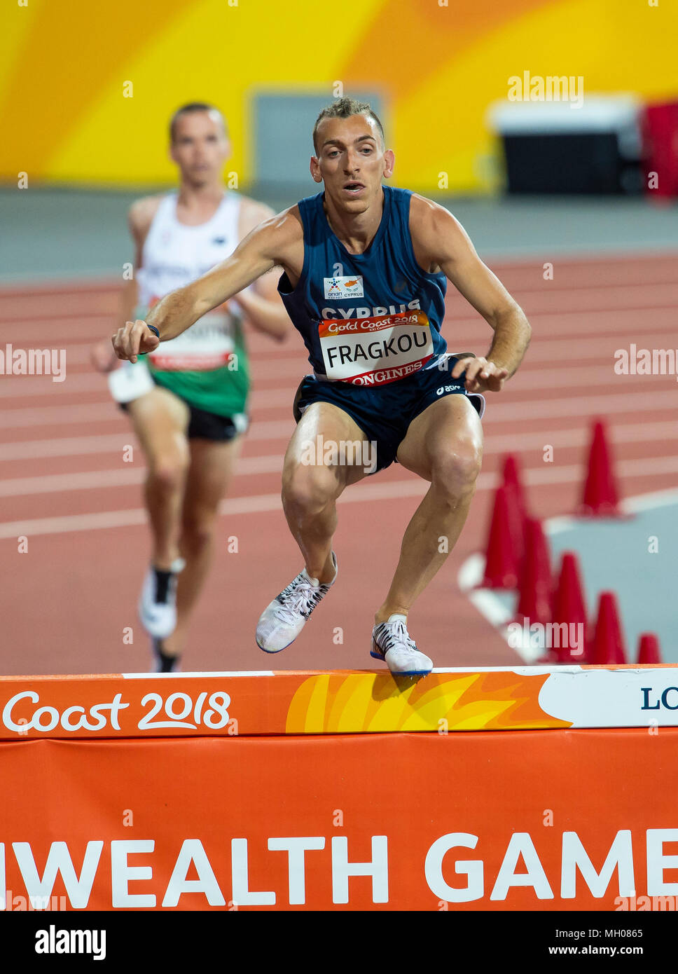 Men's 3000m Steeplechase Final-Commonwealth Games 2018 Stock Photo - Alamy