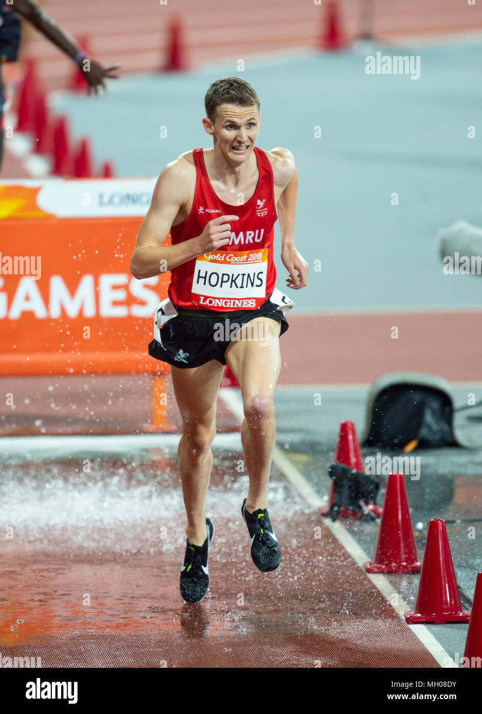 Men's 3000m Steeplechase Final-Commonwealth Games 2018 Stock Photo - Alamy