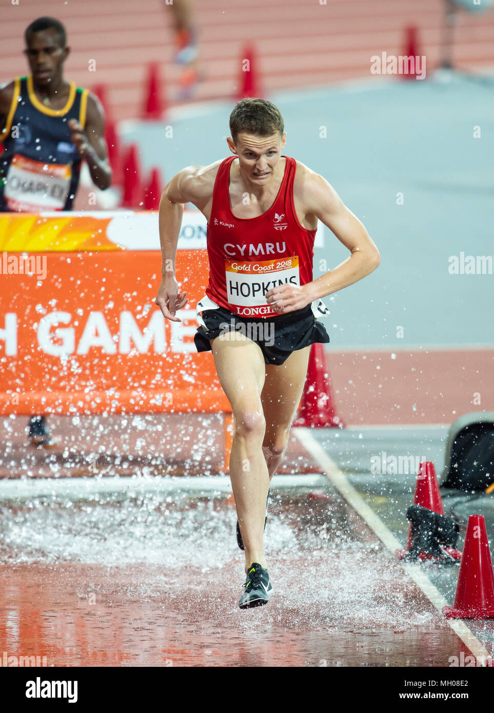 Men's 3000m Steeplechase Final-Commonwealth Games 2018 Stock Photo - Alamy