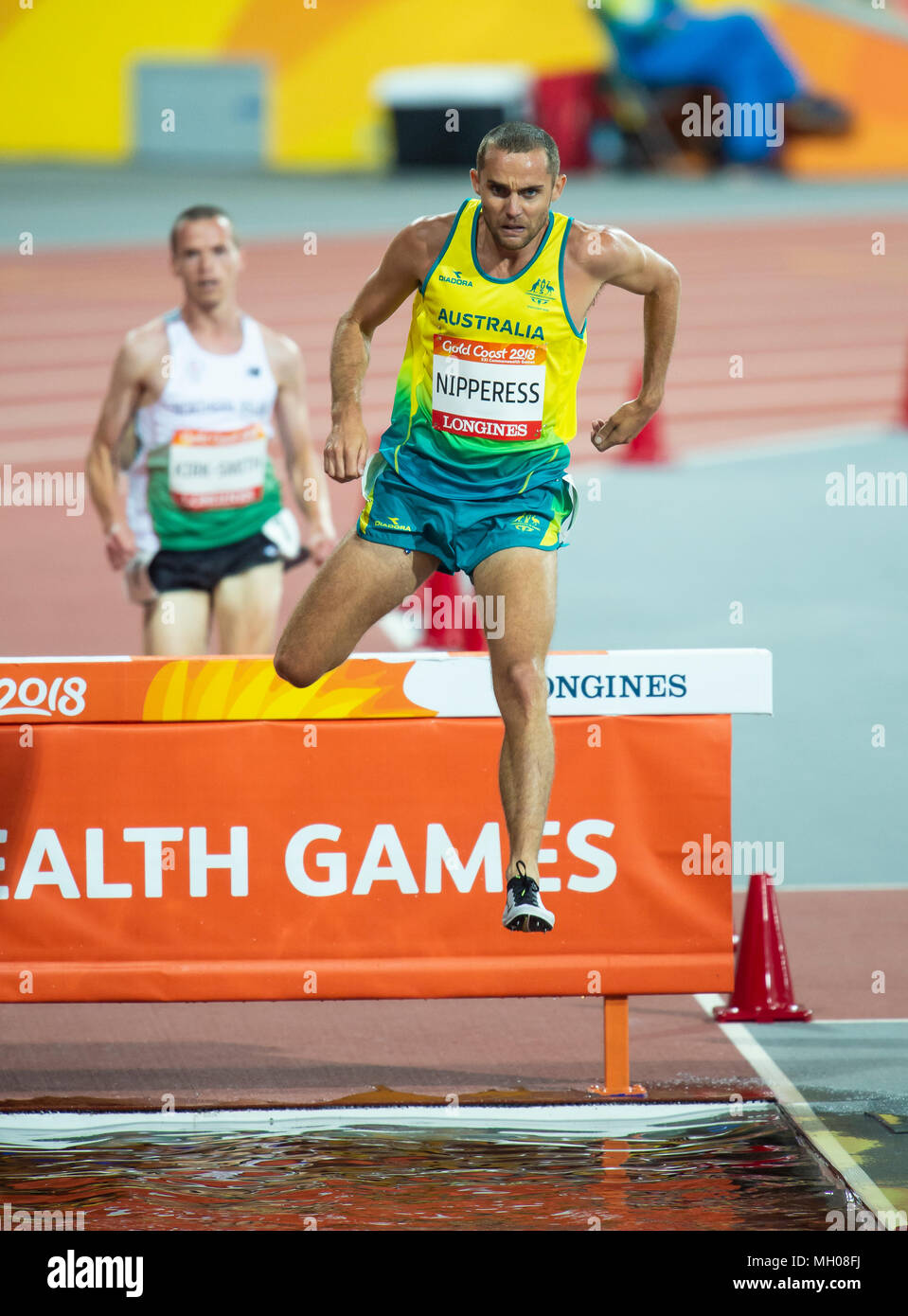 Men's 3000m Steeplechase Final-Commonwealth Games 2018 Stock Photo - Alamy