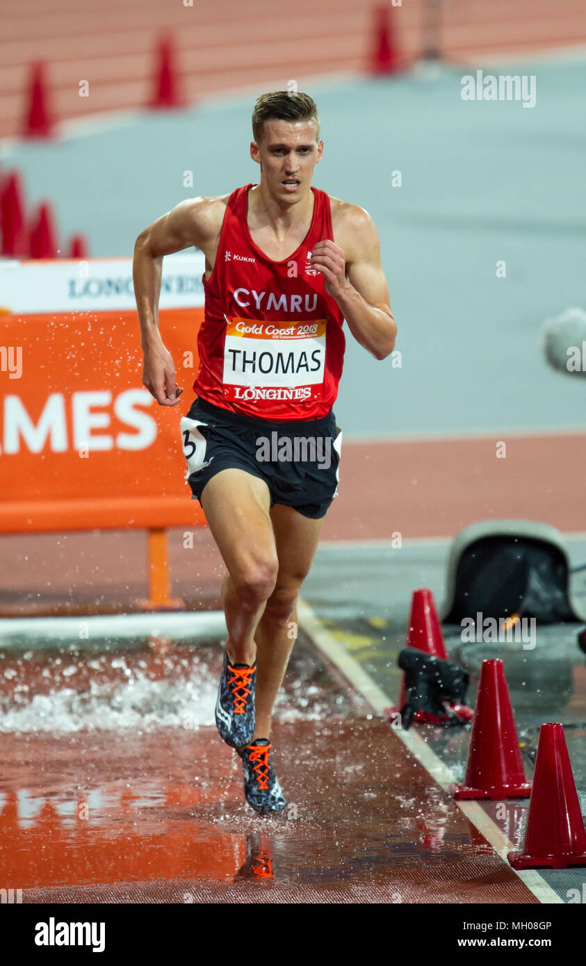 Men's 3000m Steeplechase Final-Commonwealth Games 2018 Stock Photo - Alamy