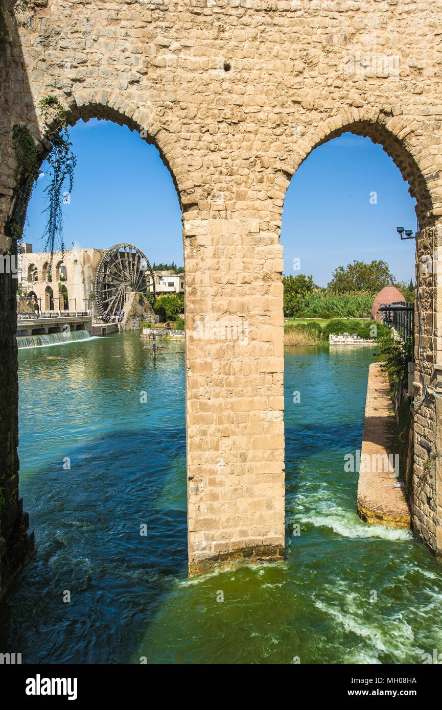 Architecture of Hama, Syria Stock Photo - Alamy