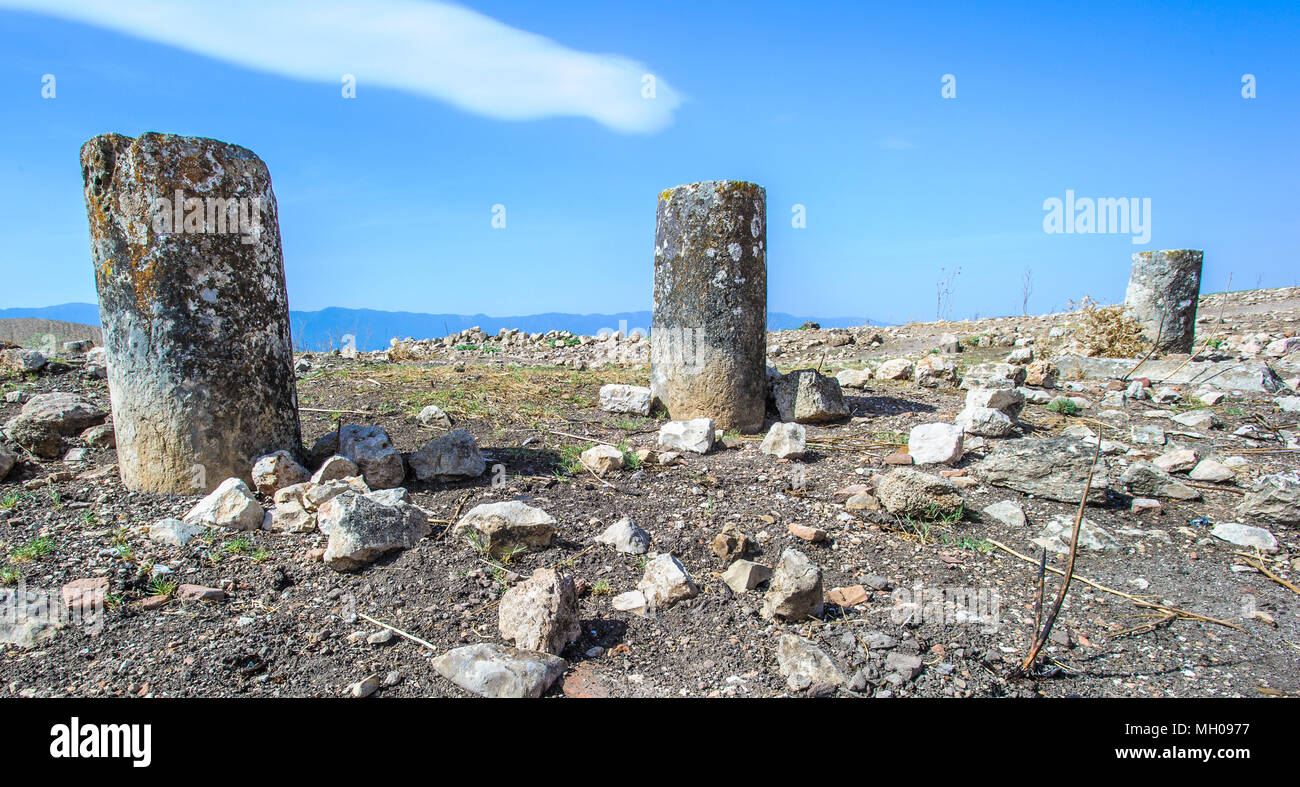 Nature and stones of Apamea, Syria Stock Photo - Alamy