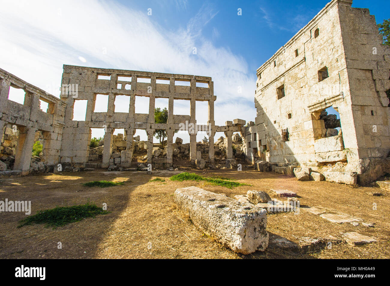 Ruins which represent the ancient Syria Stock Photo - Alamy