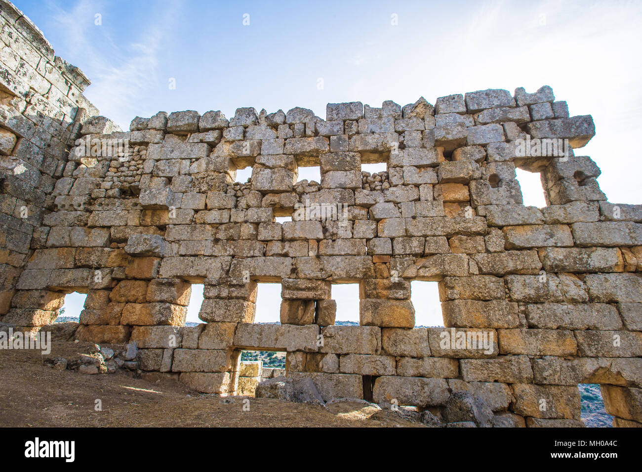 Ruins which represent the ancient Syria Stock Photo - Alamy