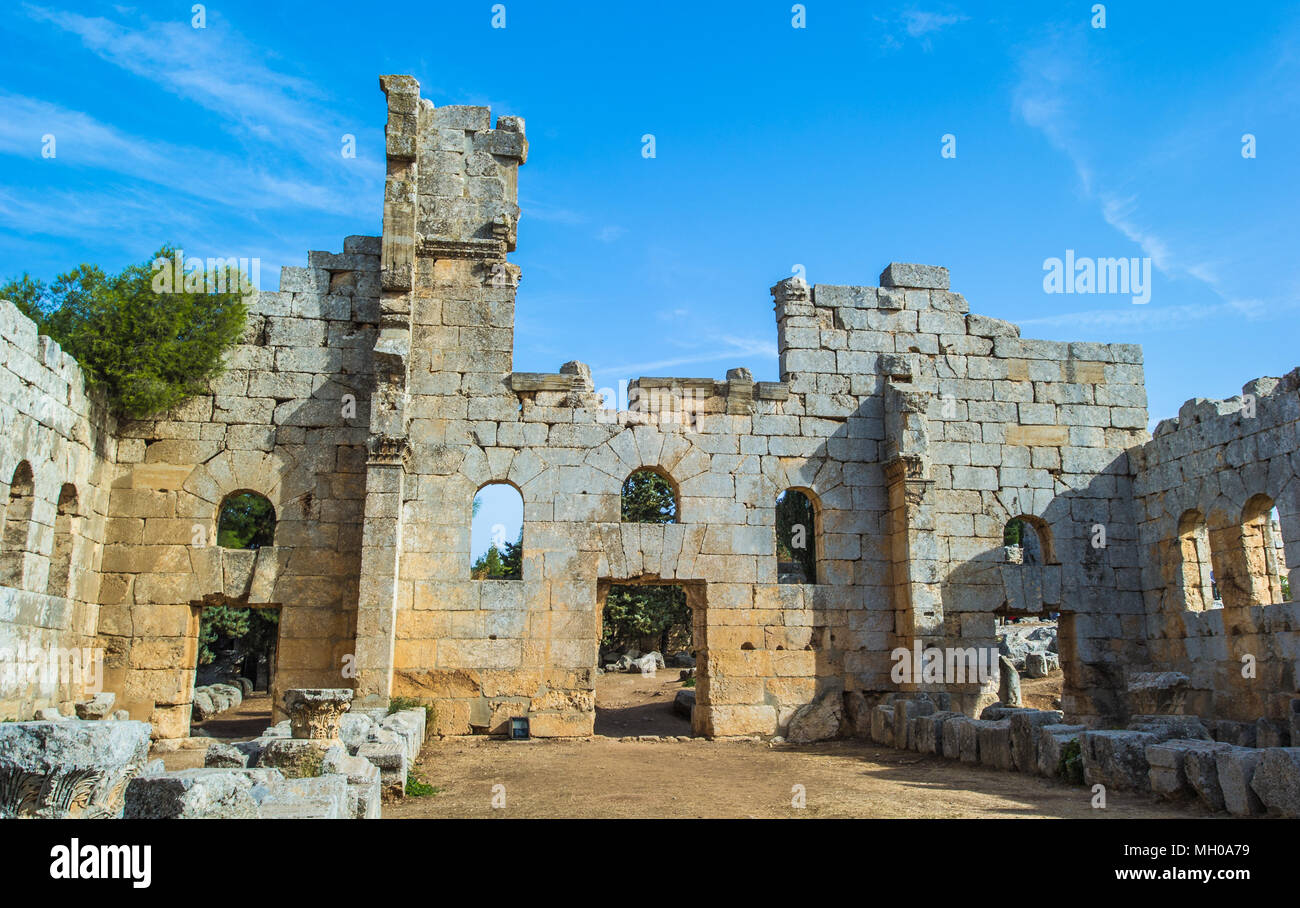 Ruins of an ancient civilization of Syria Stock Photo - Alamy
