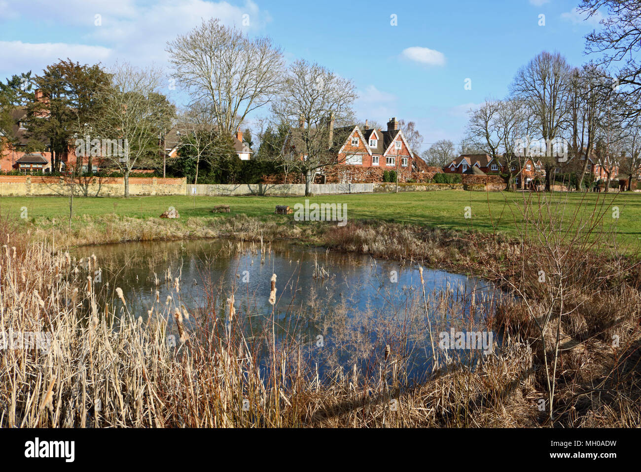 Cranleigh village in Surrey. The largest village in England Stock Photo ...