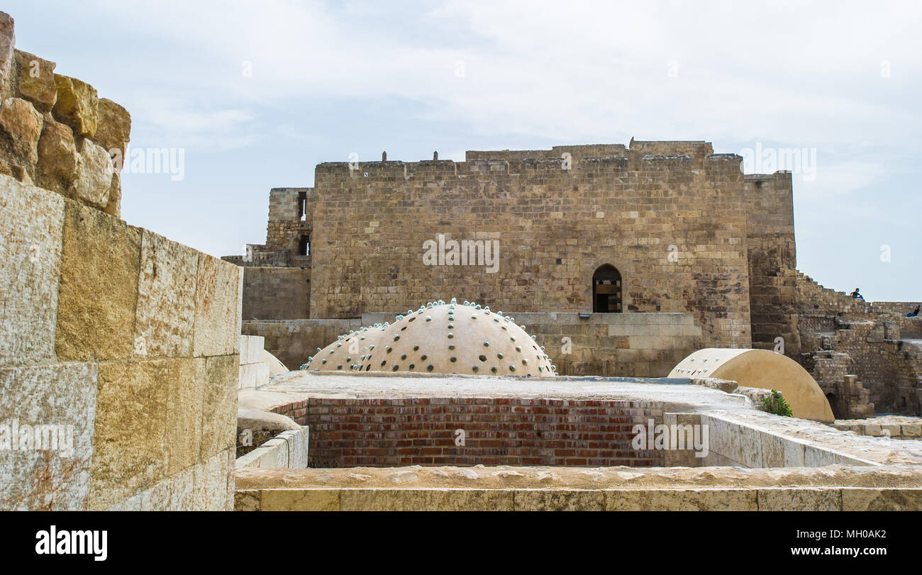 Ruins of Old Aleppo, Syria Stock Photo - Alamy