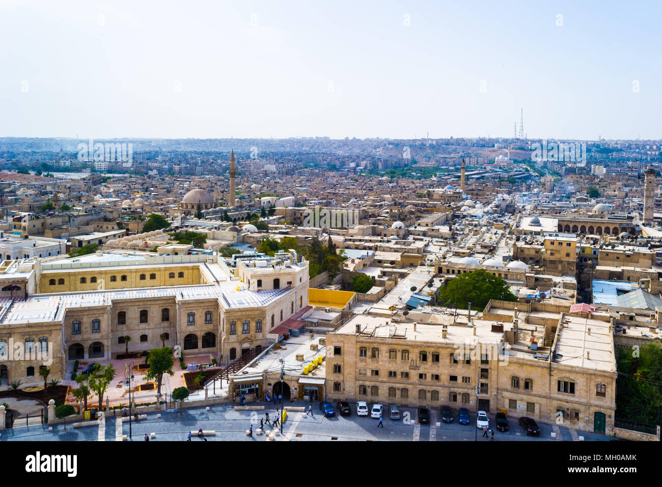 Cityscape of Aleppo, Syria Stock Photo - Alamy