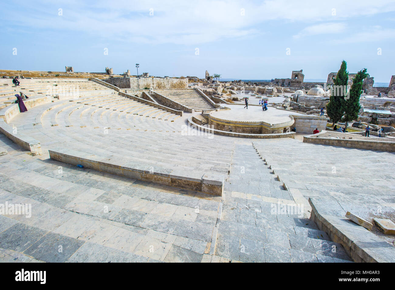 Theatre of Aleppo, Syria Stock Photo - Alamy