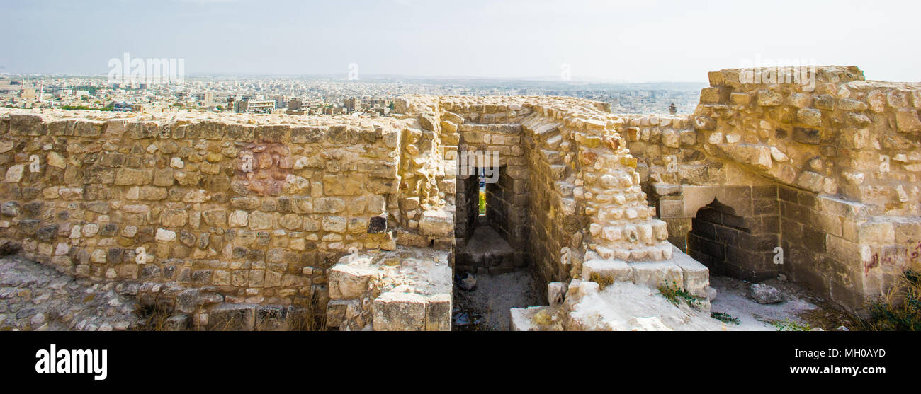 Ancient architecture of the Old City of Aleppo, Syria Stock Photo - Alamy