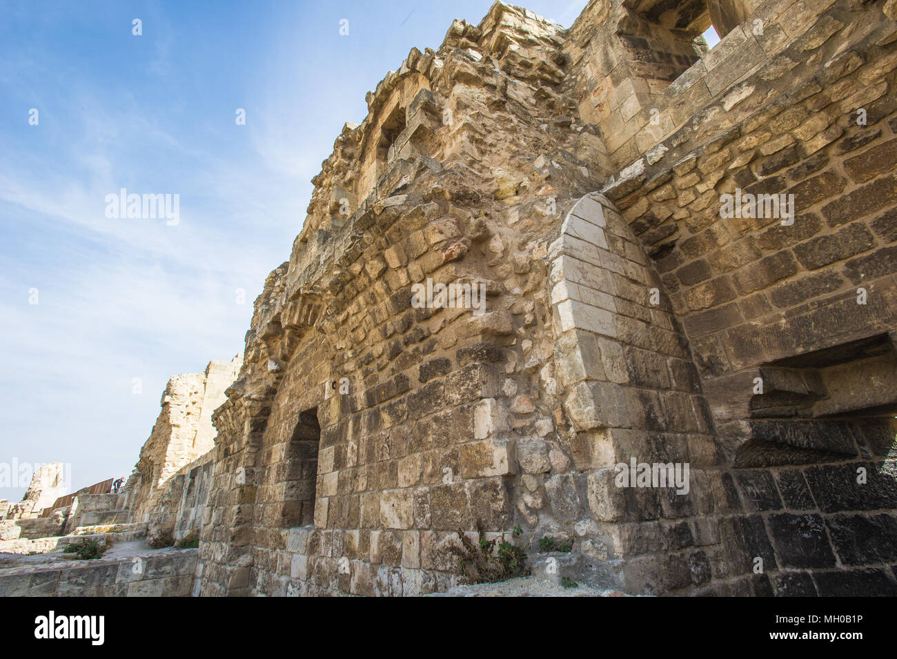 Ruins of Old Aleppo, Syria, one of the oldest continuously inhabited ...