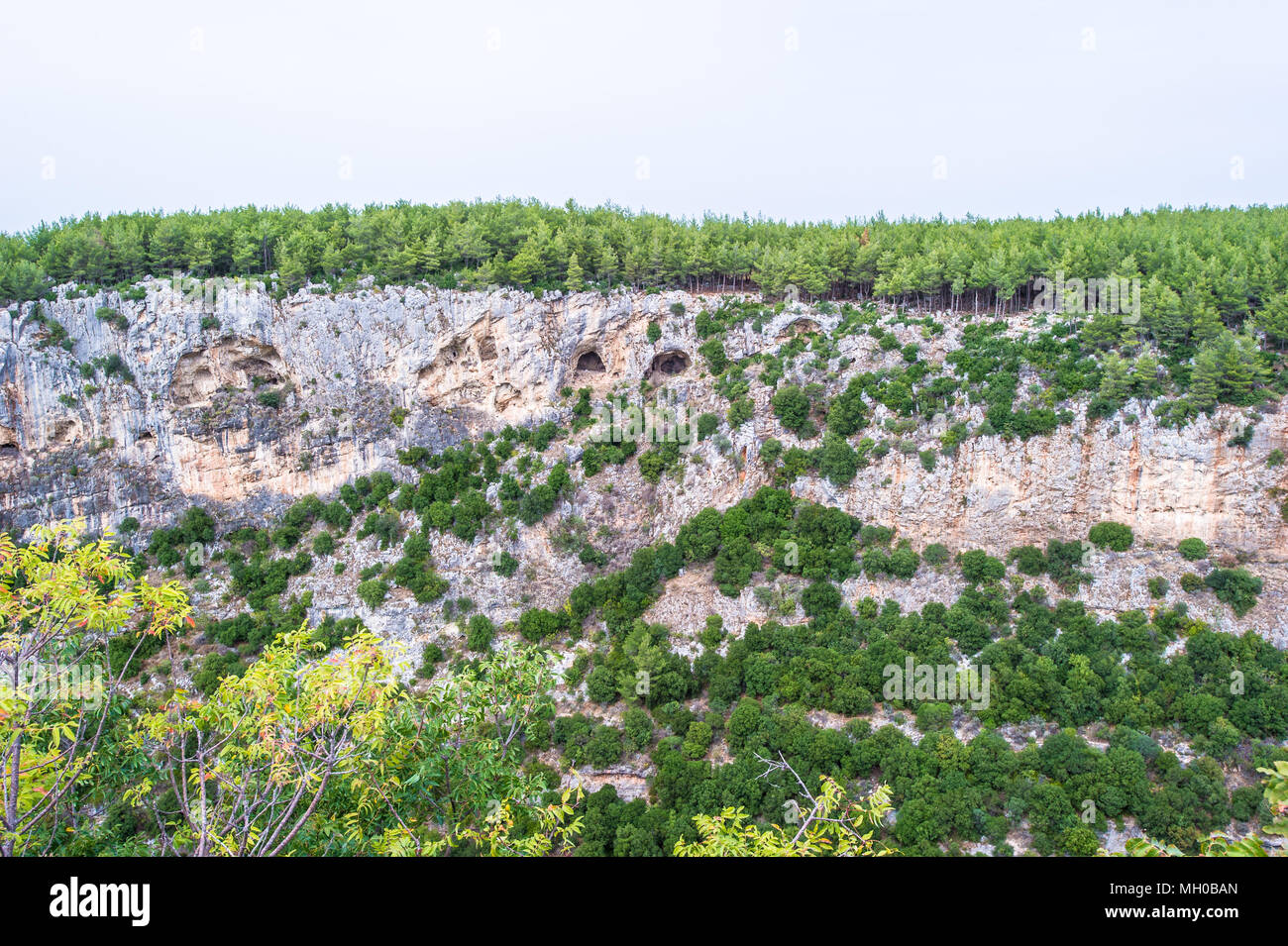 Landscape of the Golan Hights of Syria Stock Photo - Alamy