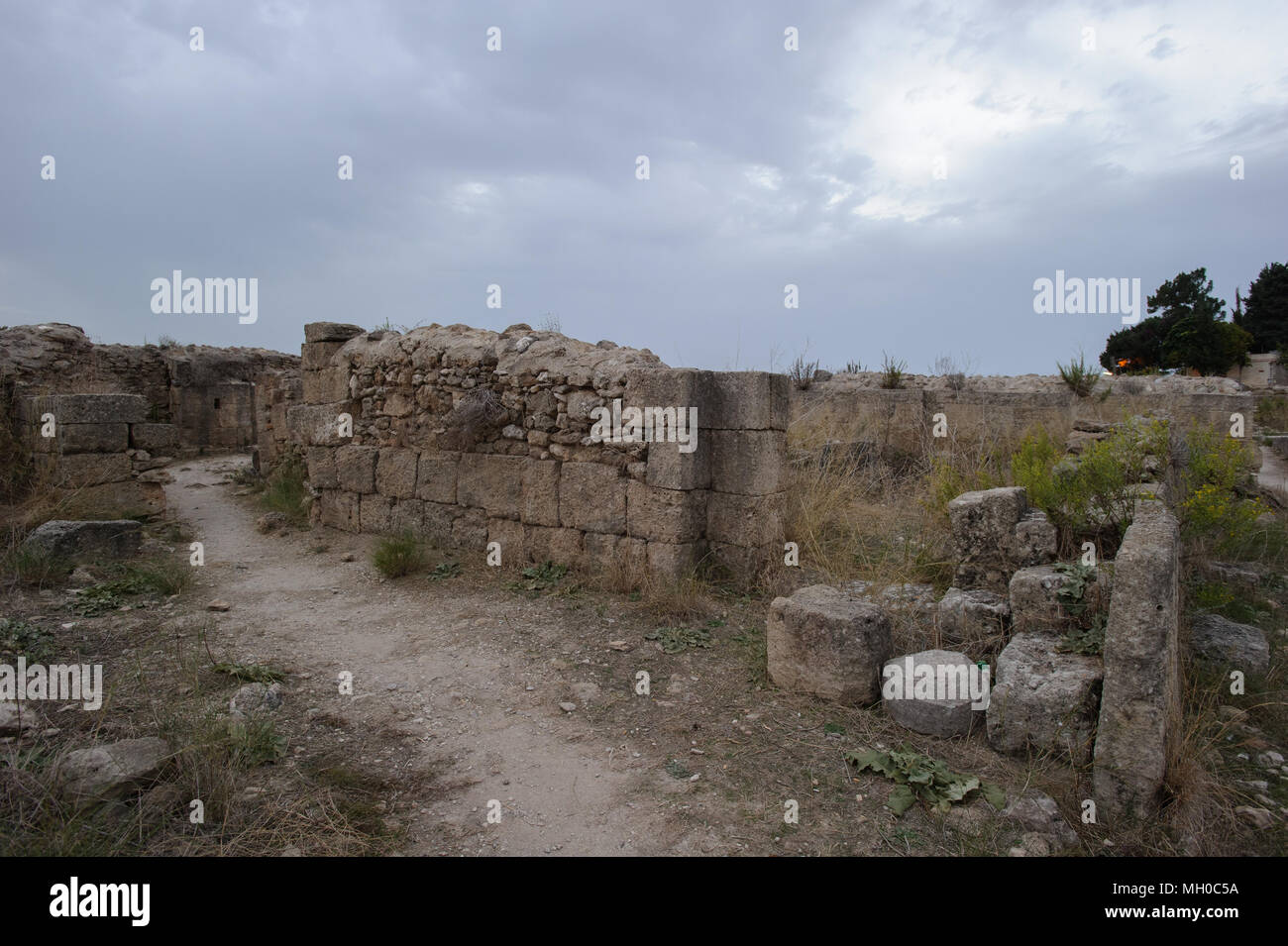Royal palace of Ugarit, ancient city in Syria Stock Photo - Alamy