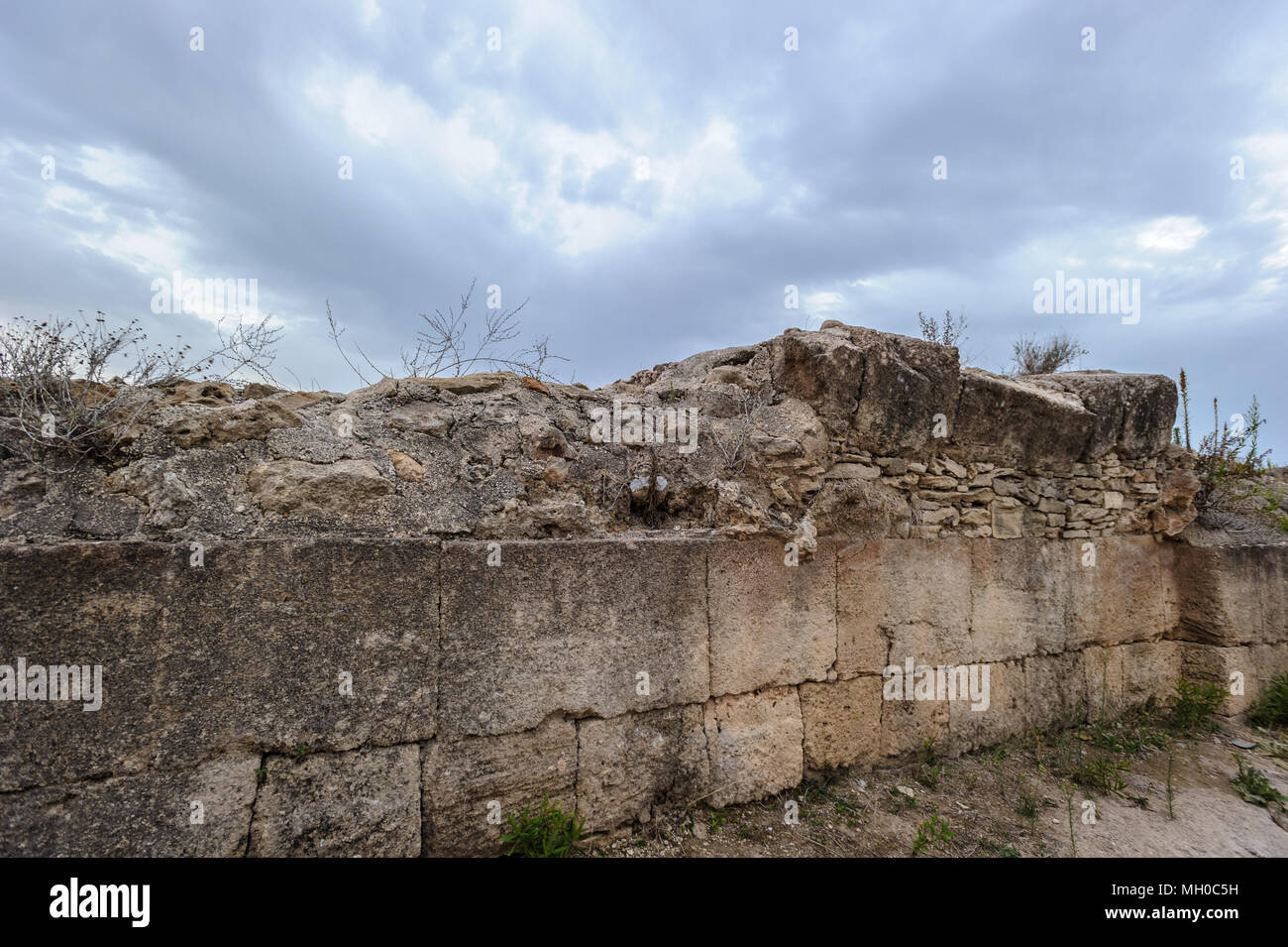 Ruins of Ugarit from the time of the Bronze age Stock Photo - Alamy