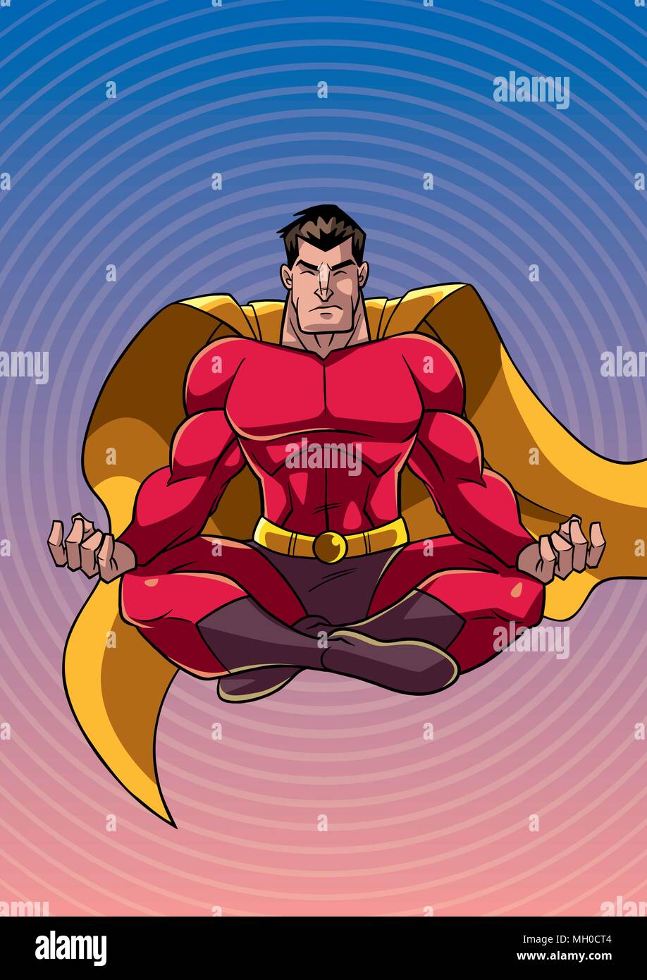 Power pose superhero hi-res stock photography and images - Alamy