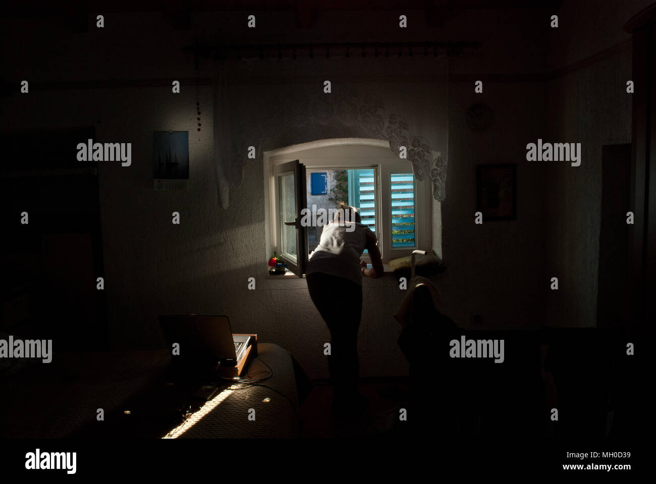 Feathered letters hi-res stock photography and images - Alamy