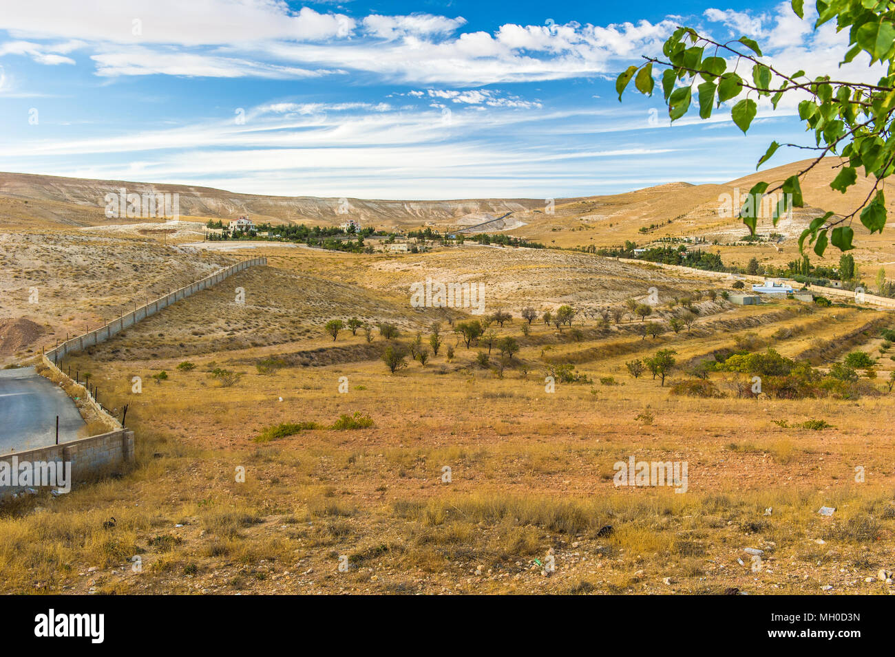 Landscape of the plains of Syria Stock Photo - Alamy