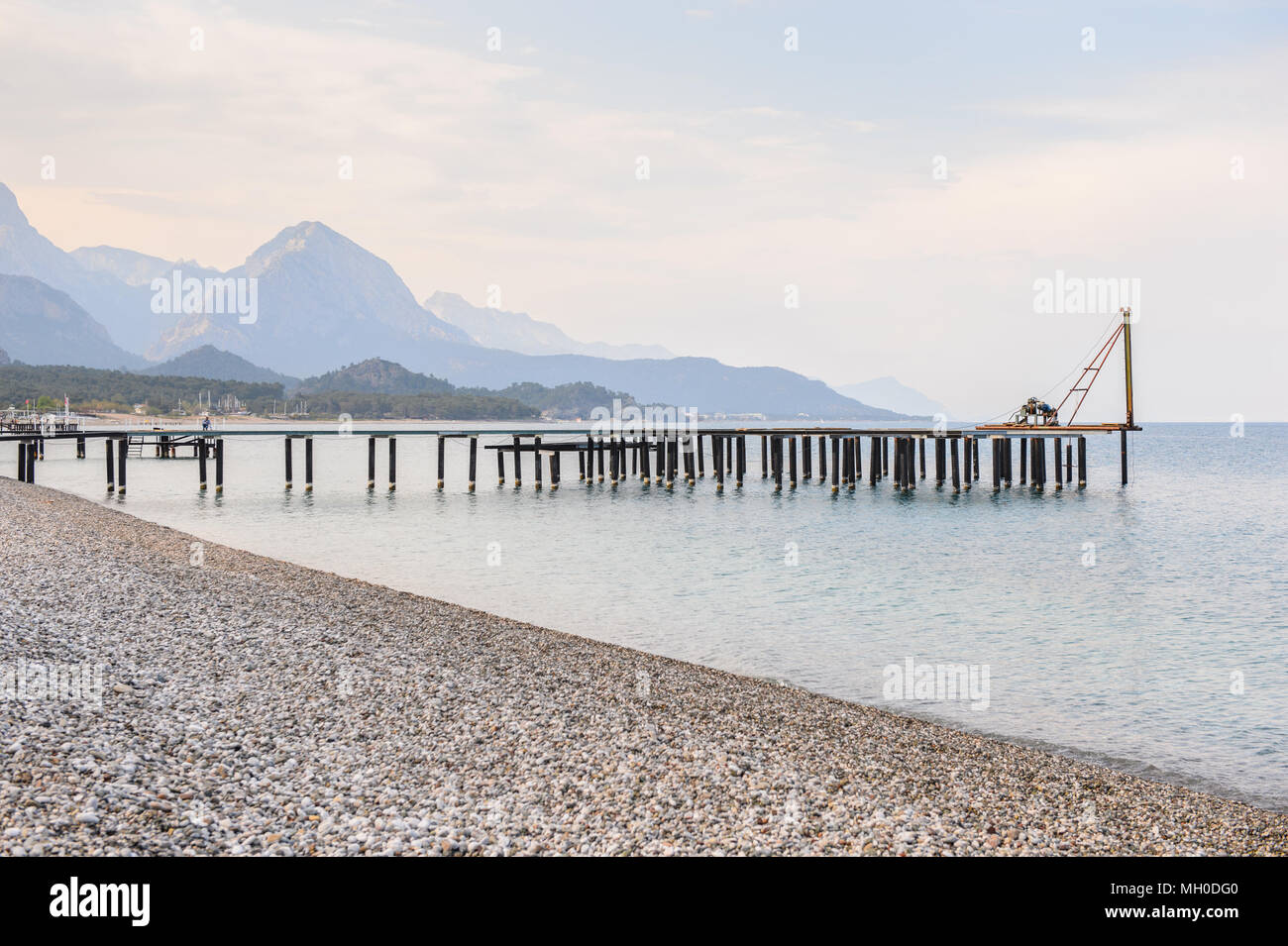 Kemer coast of the Mediterranean sea Stock Photo - Alamy