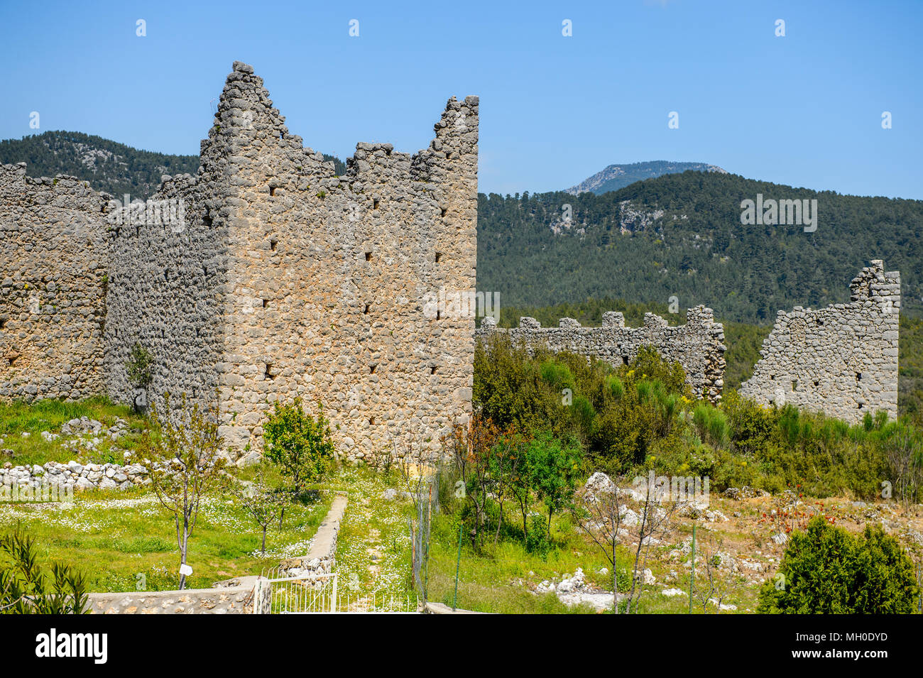 Ancient Roman architecture in Turkey Stock Photo - Alamy