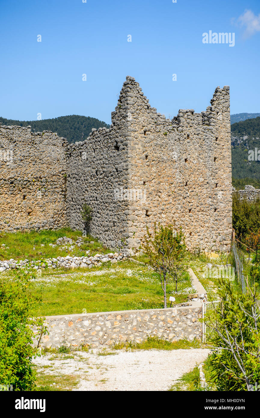 Ancient Roman architecture in Turkey Stock Photo - Alamy