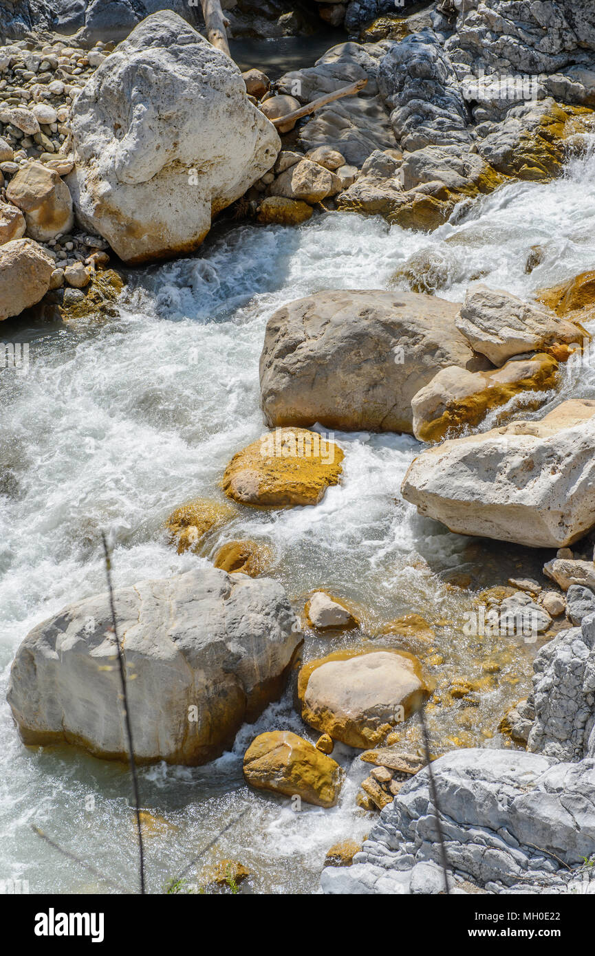 Beautiful view of the mountain river in Turkey Stock Photo - Alamy
