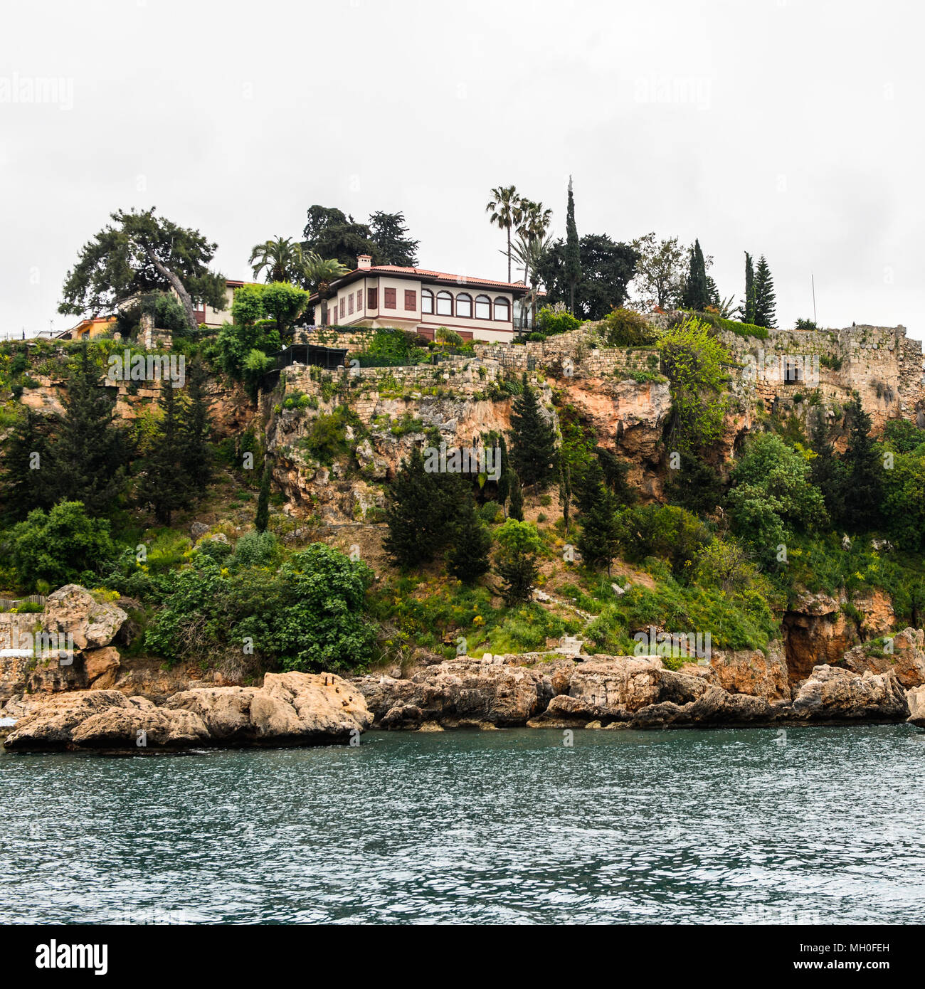 Nature and architecture of Antalya, Turkey Stock Photo - Alamy