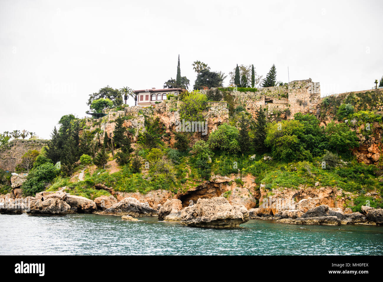 Nature and architecture of Antalya, Turkey Stock Photo - Alamy