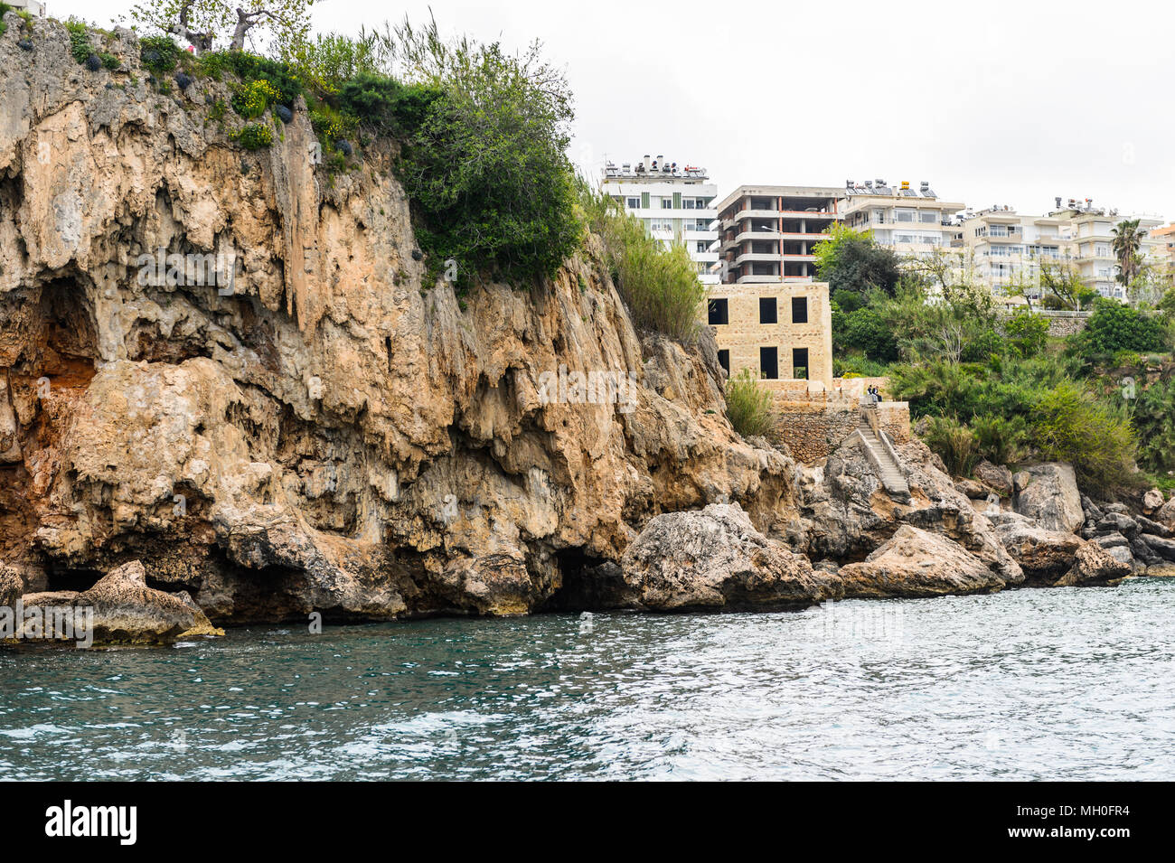 Nature and architecture of Antalya, Turkey Stock Photo - Alamy