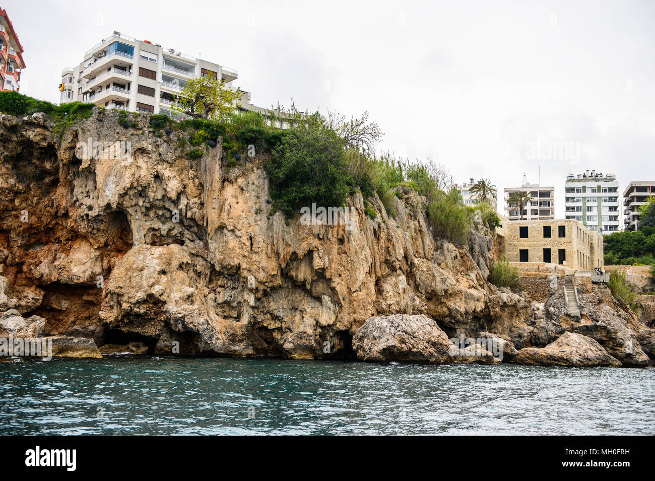 Nature and architecture of Antalya, Turkey Stock Photo - Alamy