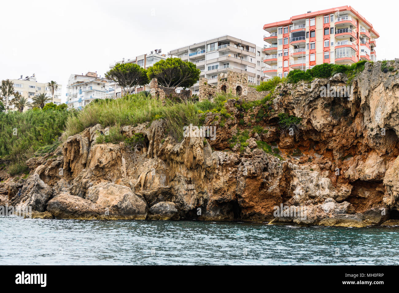 Nature and architecture of Antalya, Turkey Stock Photo - Alamy