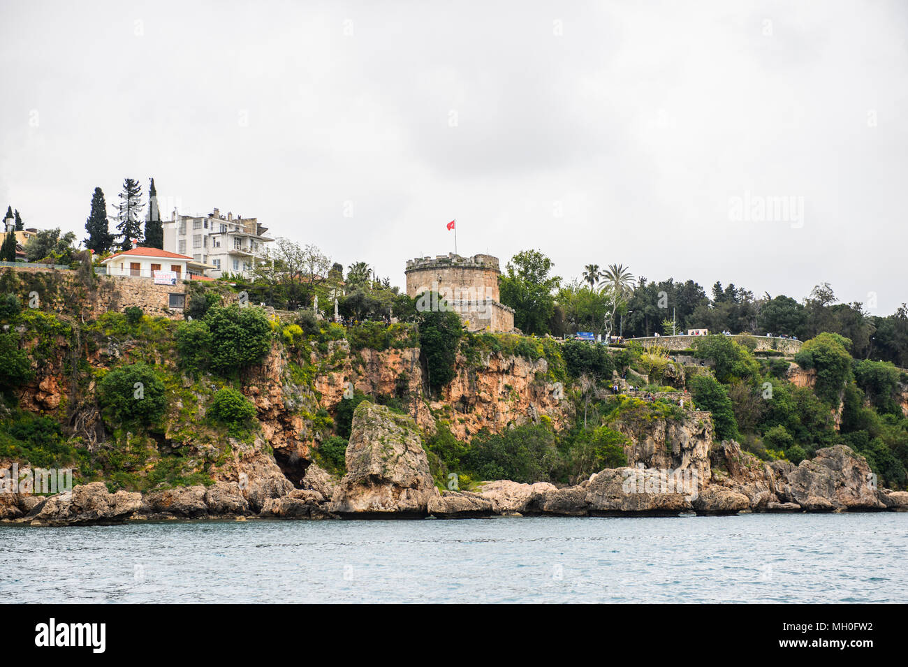 Nature and architecture of Antalya, Turkey Stock Photo - Alamy