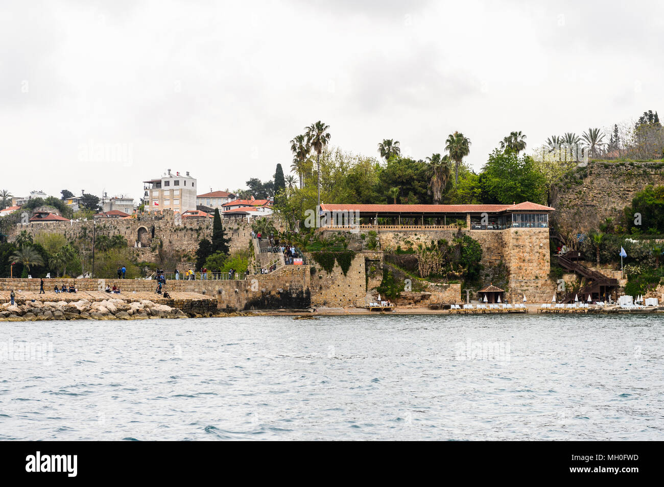 Nature and architecture of Antalya, Turkey Stock Photo - Alamy