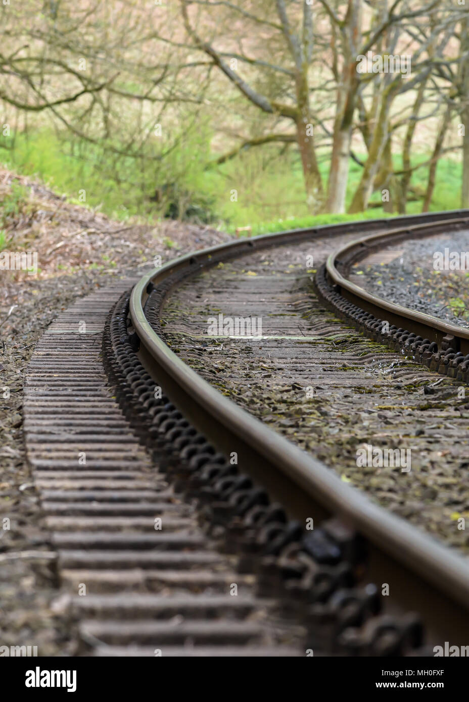 Track corner stones hi-res stock photography and images - Alamy