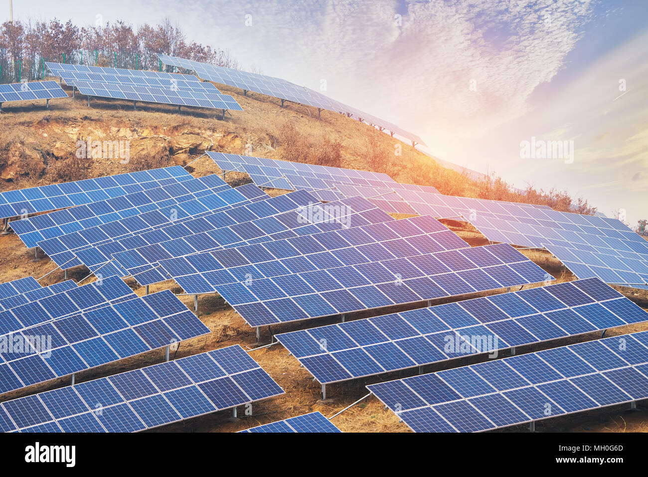 Solar energy modern electric power production technology renewable ...