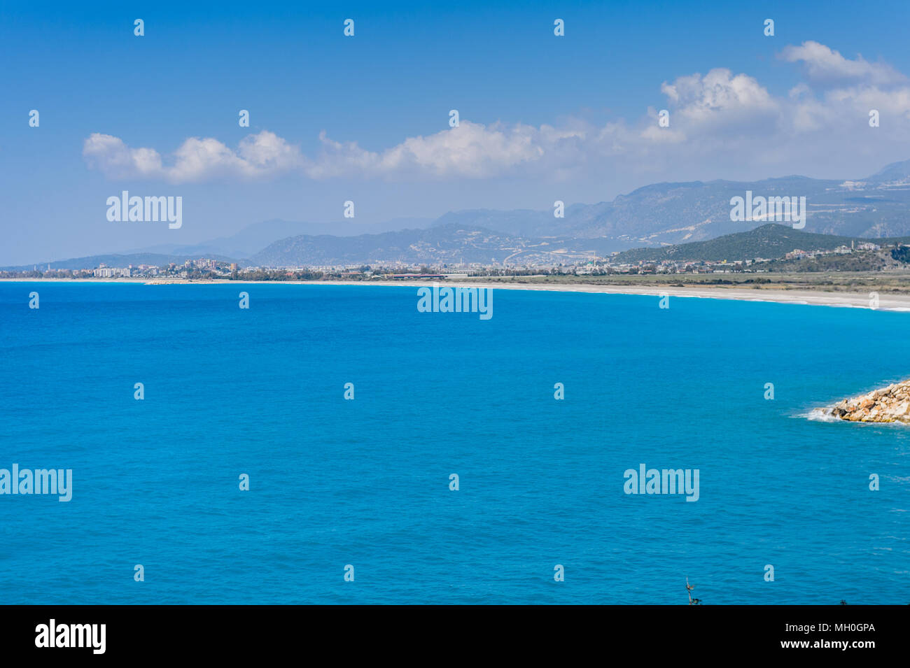 Nature of the Mediterranean sea Stock Photo - Alamy
