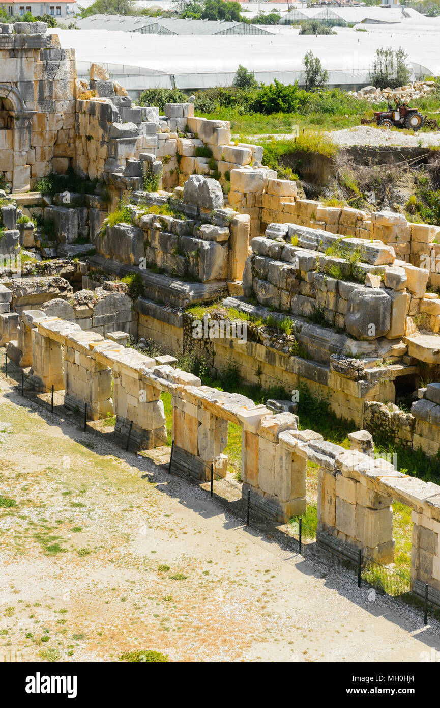Ruins of Myra, Turkey Stock Photo - Alamy