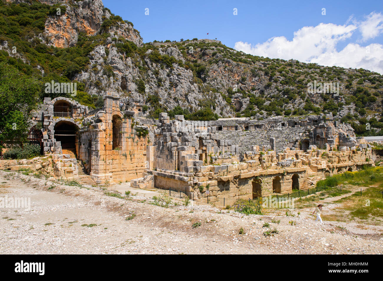 Ruins of Myra, Turkey Stock Photo - Alamy