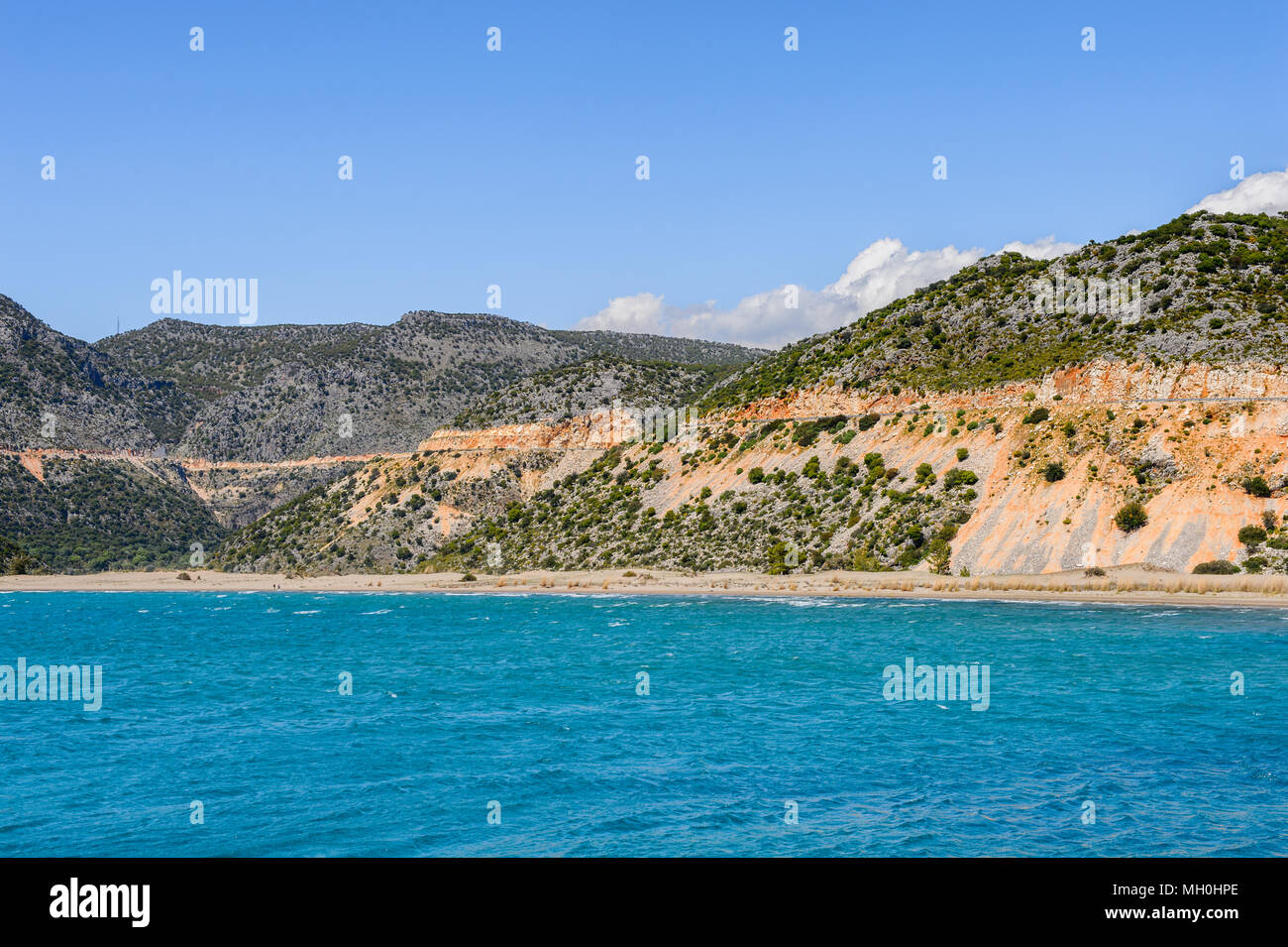 Mediterranean sea in Turkey Stock Photo - Alamy