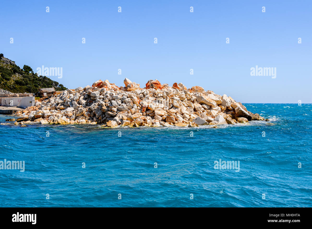 Mediterranean sea in Turkey Stock Photo - Alamy