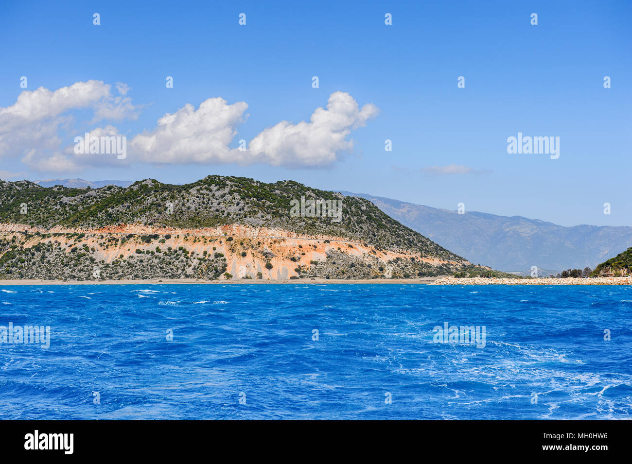 Mediterranean sea in Turkey Stock Photo - Alamy