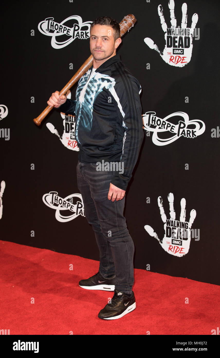 'The Walking Dead: The Ride' media night at Thorpe Park Featuring ...