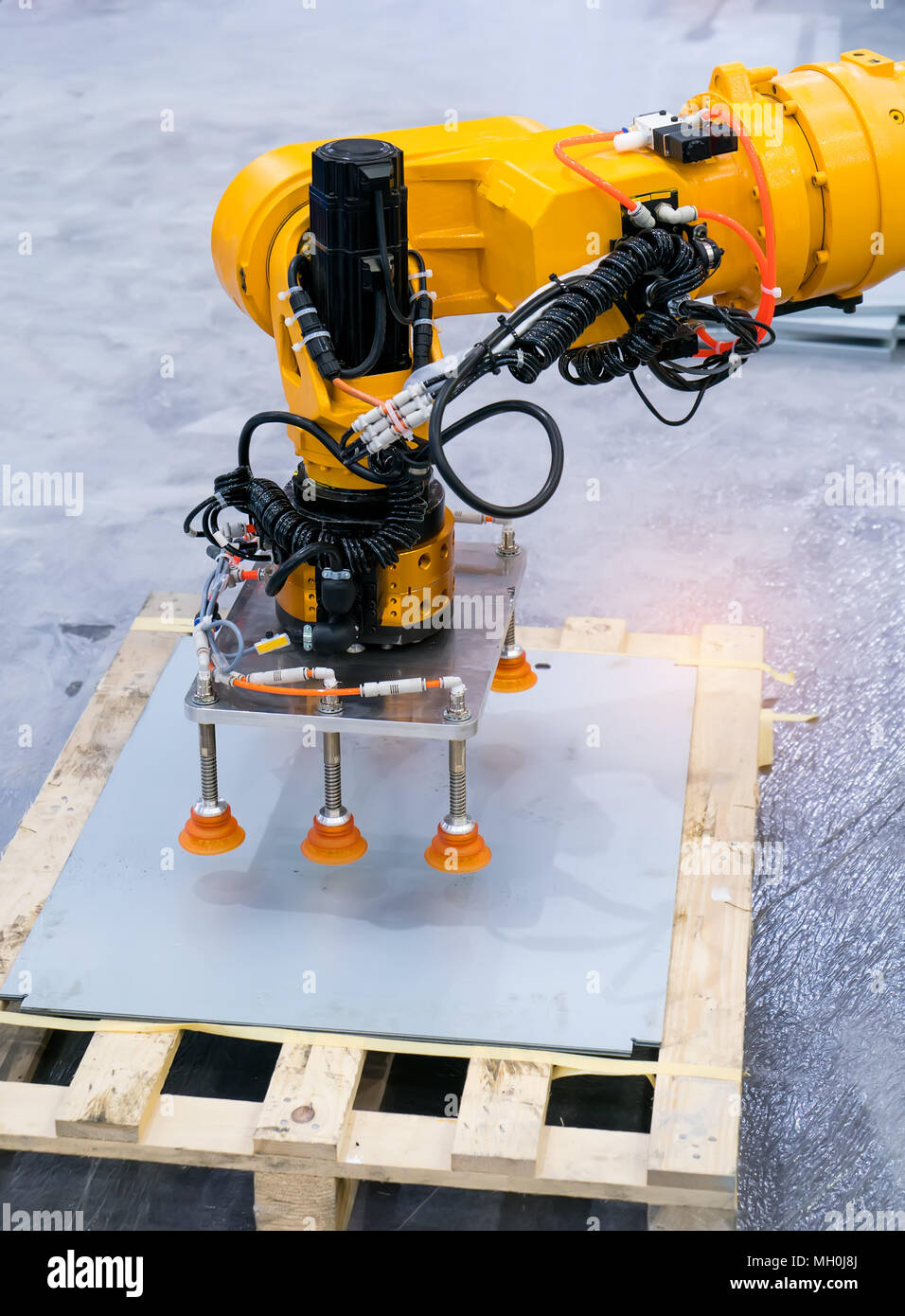 Controler of robotic hand Stock Photo - Alamy