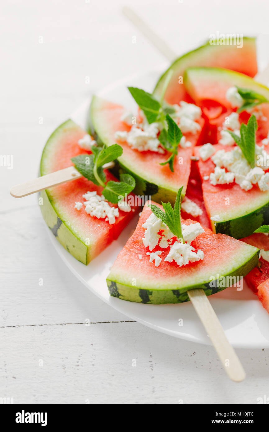 Watermelons slices hi-res stock photography and images - Alamy