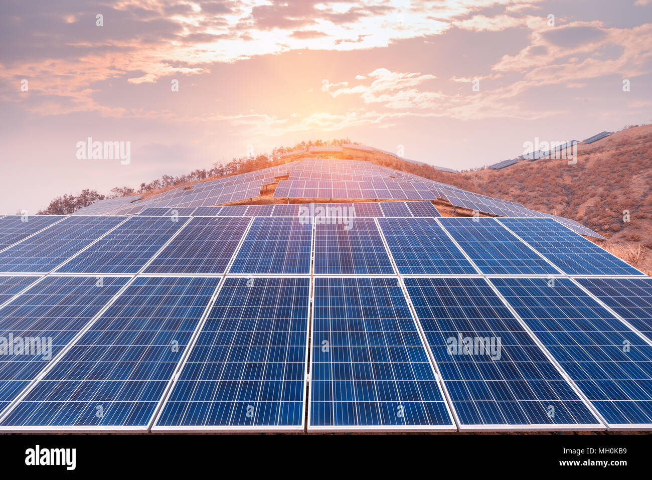 Solar energy modern electric power production technology renewable ...