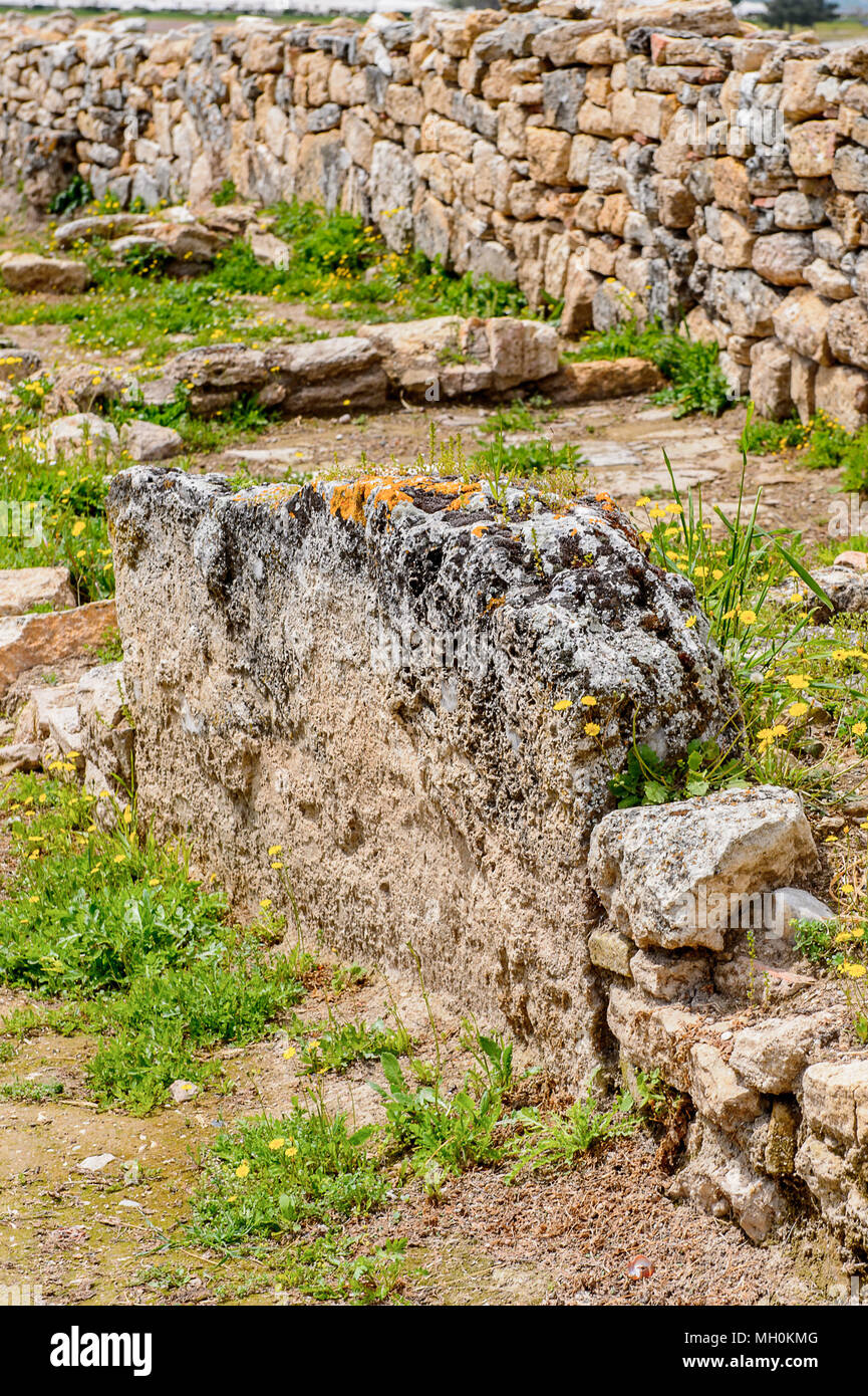 Hierapolis, Pamukkale, Turkey. UNESCO World Heritage Stock Photo - Alamy