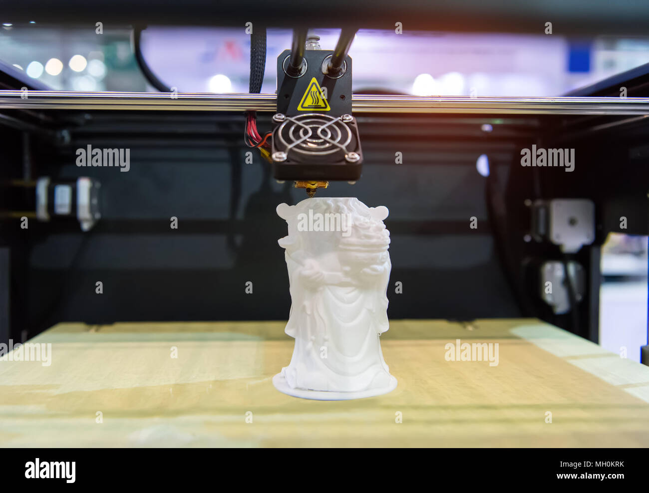 Three dimensional printing machine,3D printer Stock Photo - Alamy