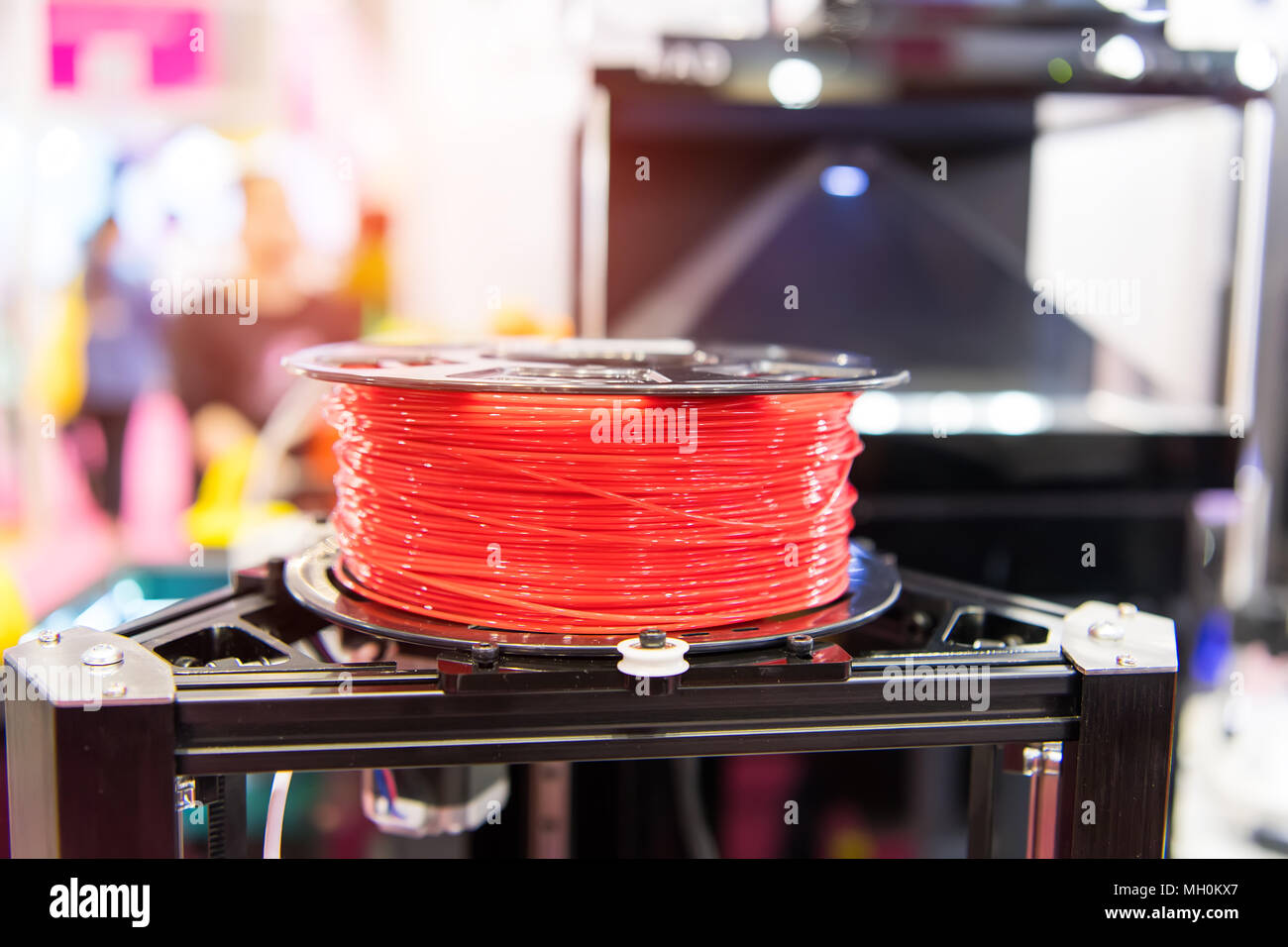 3D printing filaments Stock Photo - Alamy
