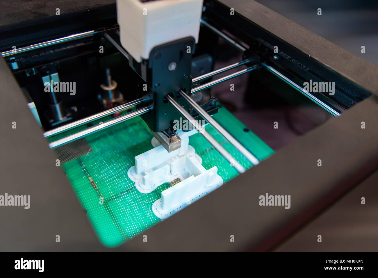 Three dimensional printing machine,3D printer Stock Photo - Alamy